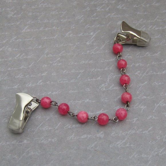 Jewelry | Pinkstone Collar Clip 195s Fashion Sweater Clips For Vintage ...